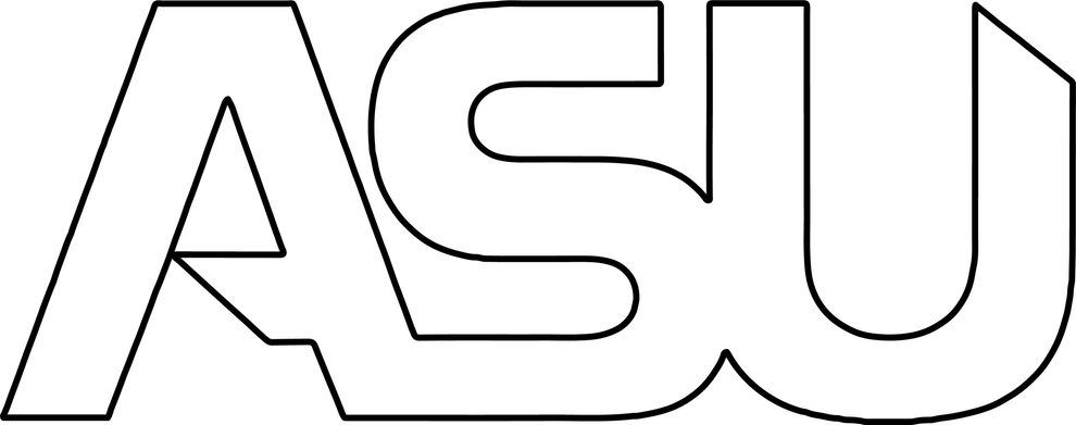 Alabama State Hornets logo in White – T-Rex Mugs & More